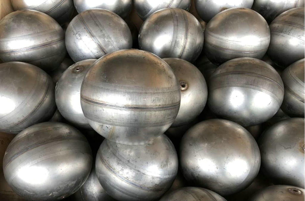Stainless Steel Floating Ball - metal sphere world