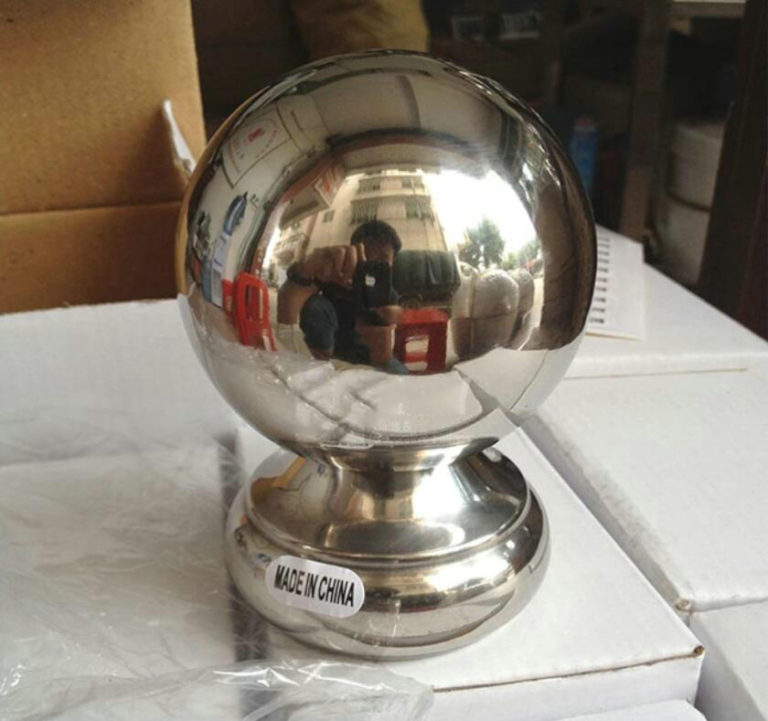 Stainless Steel Railing Balls - metal sphere world
